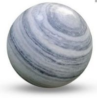 Boule de marbre zébrée - Deco Paysagère